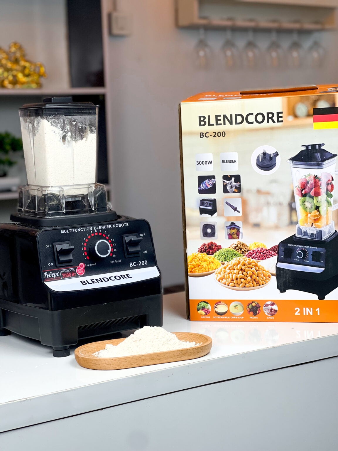 BLENDCORE Heavy-Duty Blender (BC-200) – Appliance Hub Africa